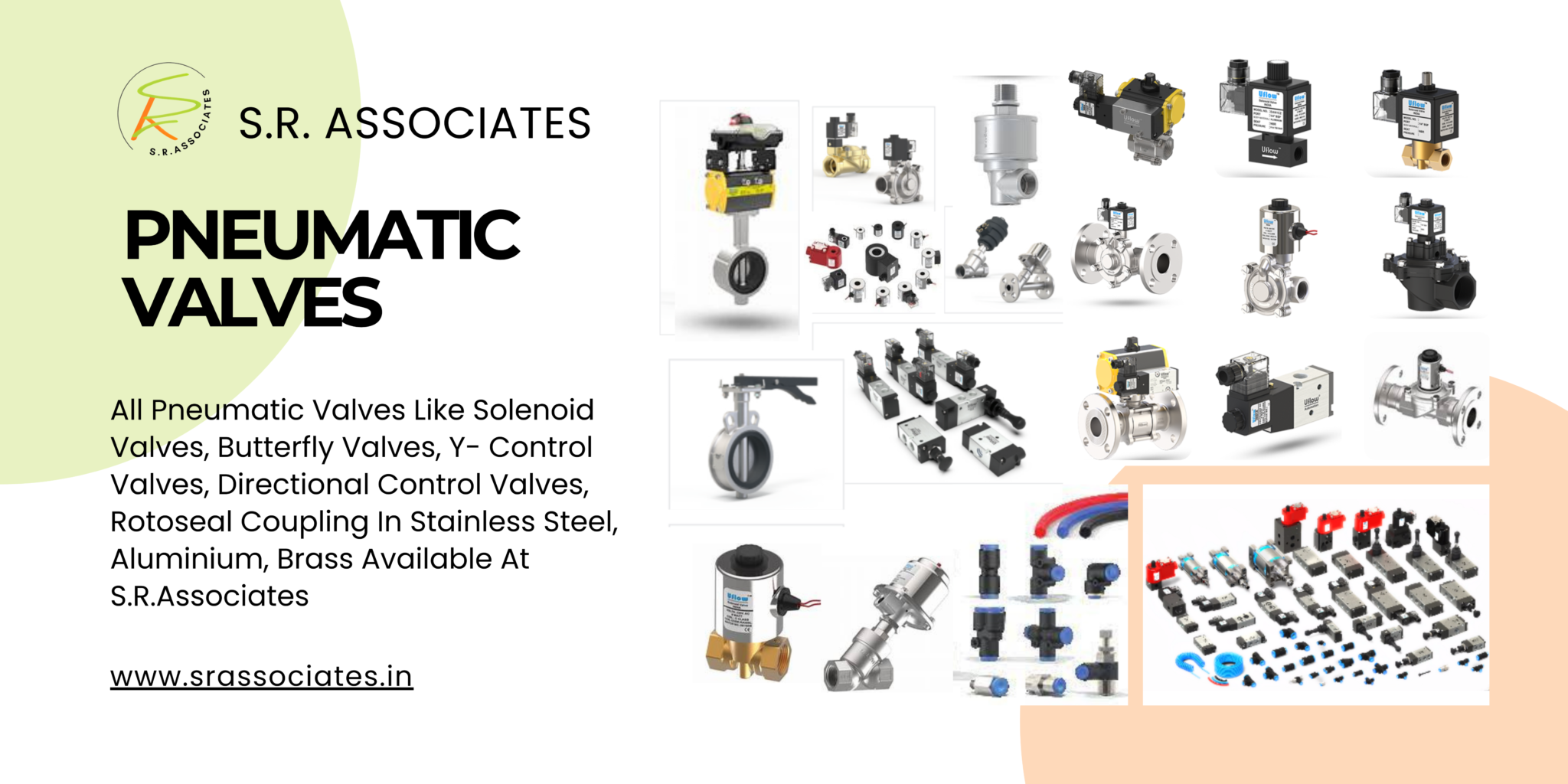 Pneumatic Valves – S.R. Associates